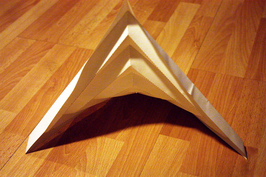 Muse: Origami Laser Cut Prototypes