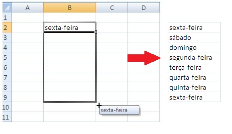 Excel + Dicas todos os dias - Itaú de Minas: Preenchimento automático ...