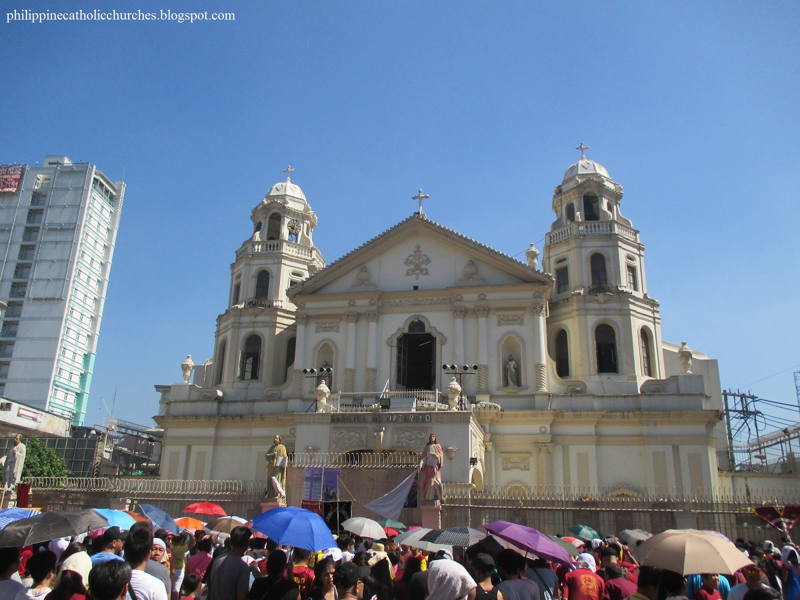 Philippine Catholic Churches: MINOR BASILICA OF THE BLACK NAZARENE ...
