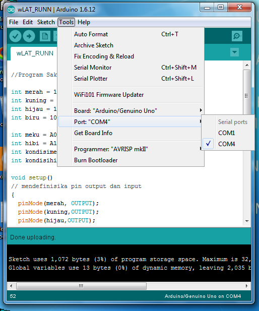 Laporan Mekatronika : RANGKAIAN LED DENGAN PUSH BUTTON PADA ARDUINO UNO