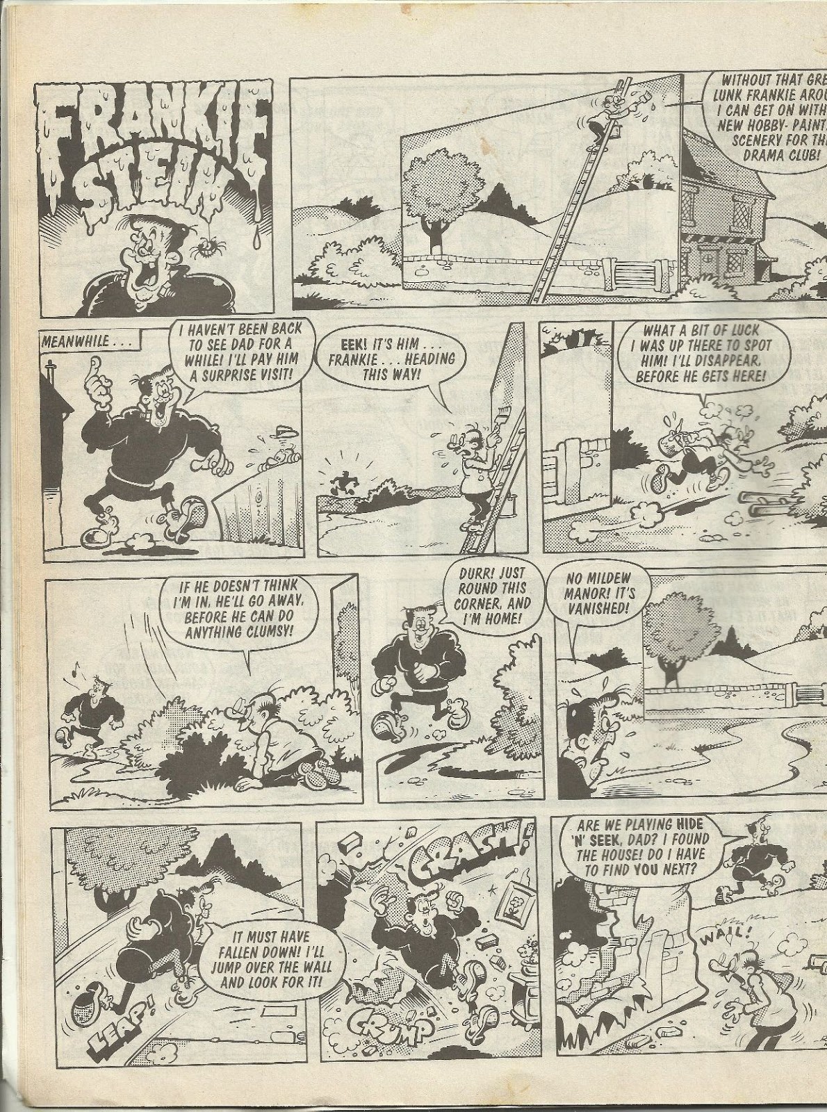 Deadpan Flook and The Blog Of Stuff!: Spooktakular British Comic Strips!