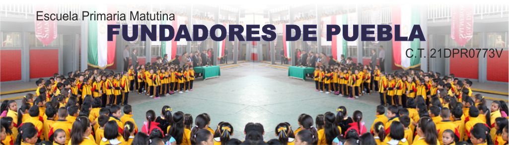 Esc. Prim. Fundadores de Puebla Matutino: Directorio