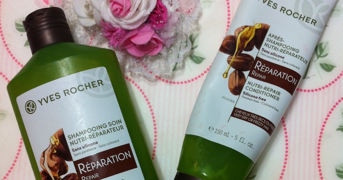 Gamze Çelikdemir: Yves Rocher Nutri-Repair Treatment Shampoo Ve Nutri ...