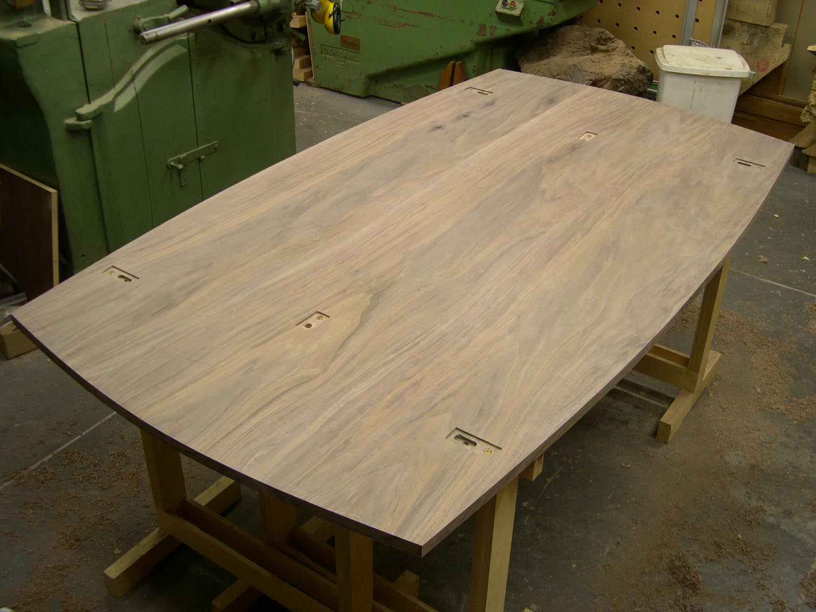 Sauer & Steiner: Dining table hardware & sunshine