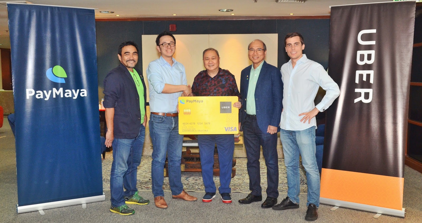 PayMaya users to enjoy 50% off their first Uber ride | A Smarter Change