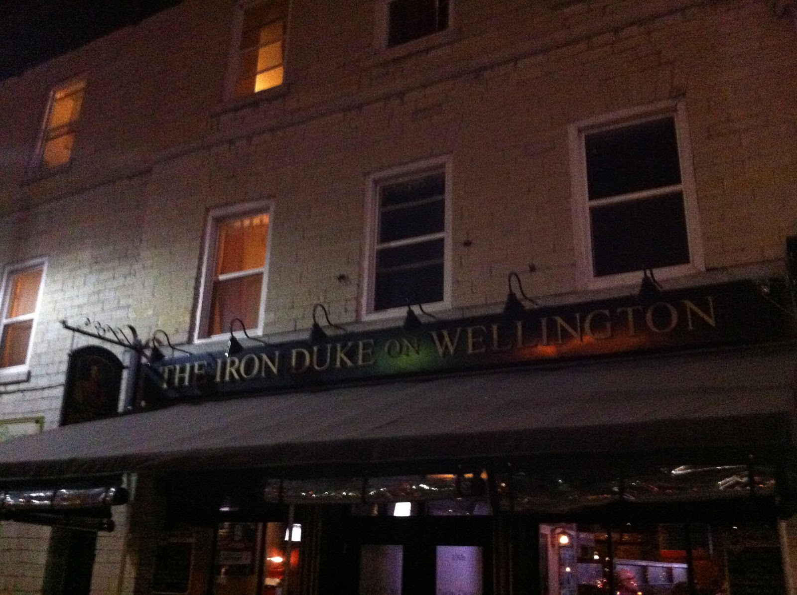 A Dining Adventure: 40 Restaurants in 40 Weeks: The Iron Duke on Wellington