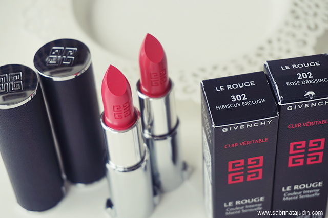 Givenchy Le Rouge-À-Porter Lipsticks Review | Sabrina Tajudin ...