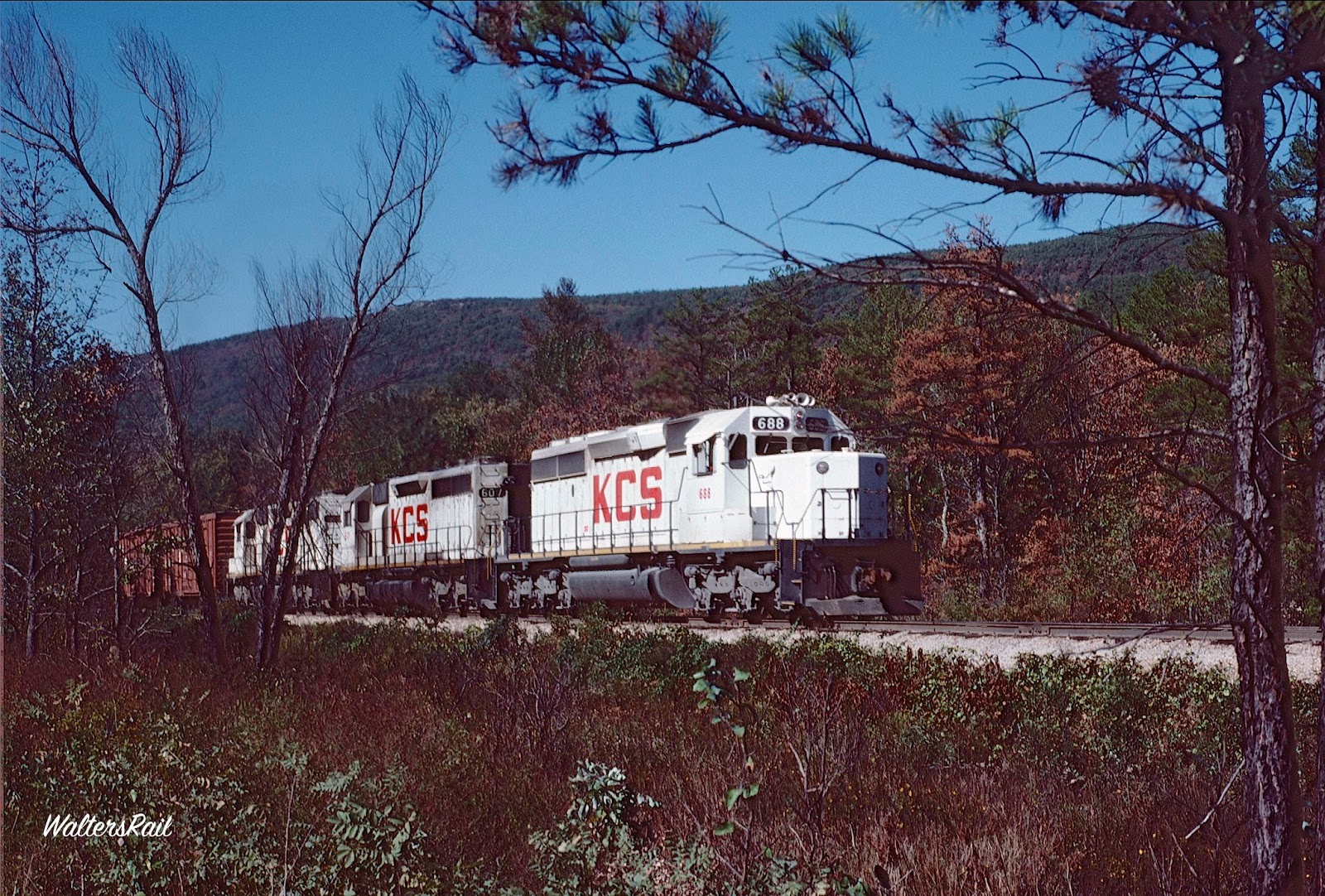WaltersRail : Kansas City Southern: Requiem for White Knights and Telephone Poles