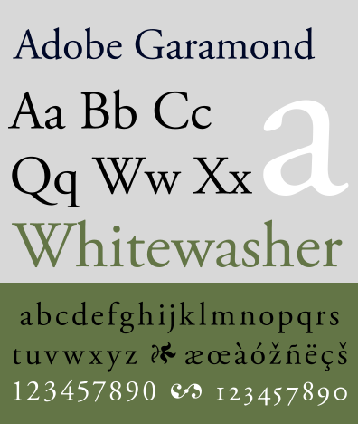 Garamond Bold Font