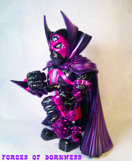 Electro Spawn custom by Forces of Dorkness ~ Tenacious.Ninja - Art Toy Blog