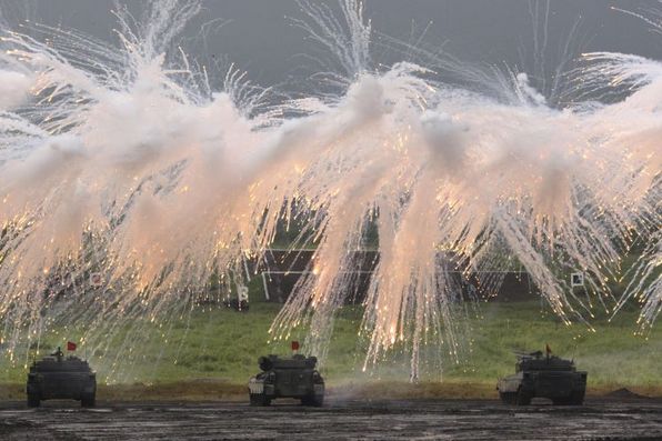 The Back 40K: 2" Smoke Templates For Flames Of War