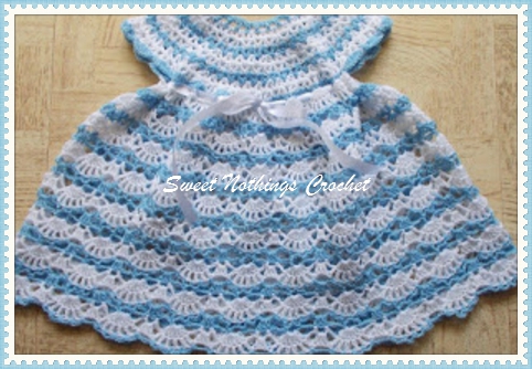 Sweet Nothings Crochet: LOVELY SHELLED GIRL’S DRESS