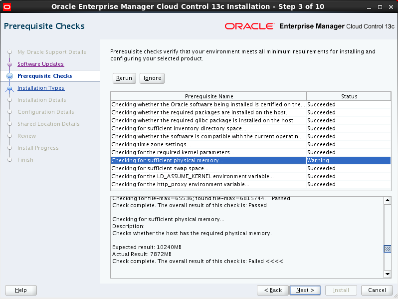 Install Oracle Enterprise Manager 13c Cloud control ~ Dilli's Oracle/MySQL Linux Blog