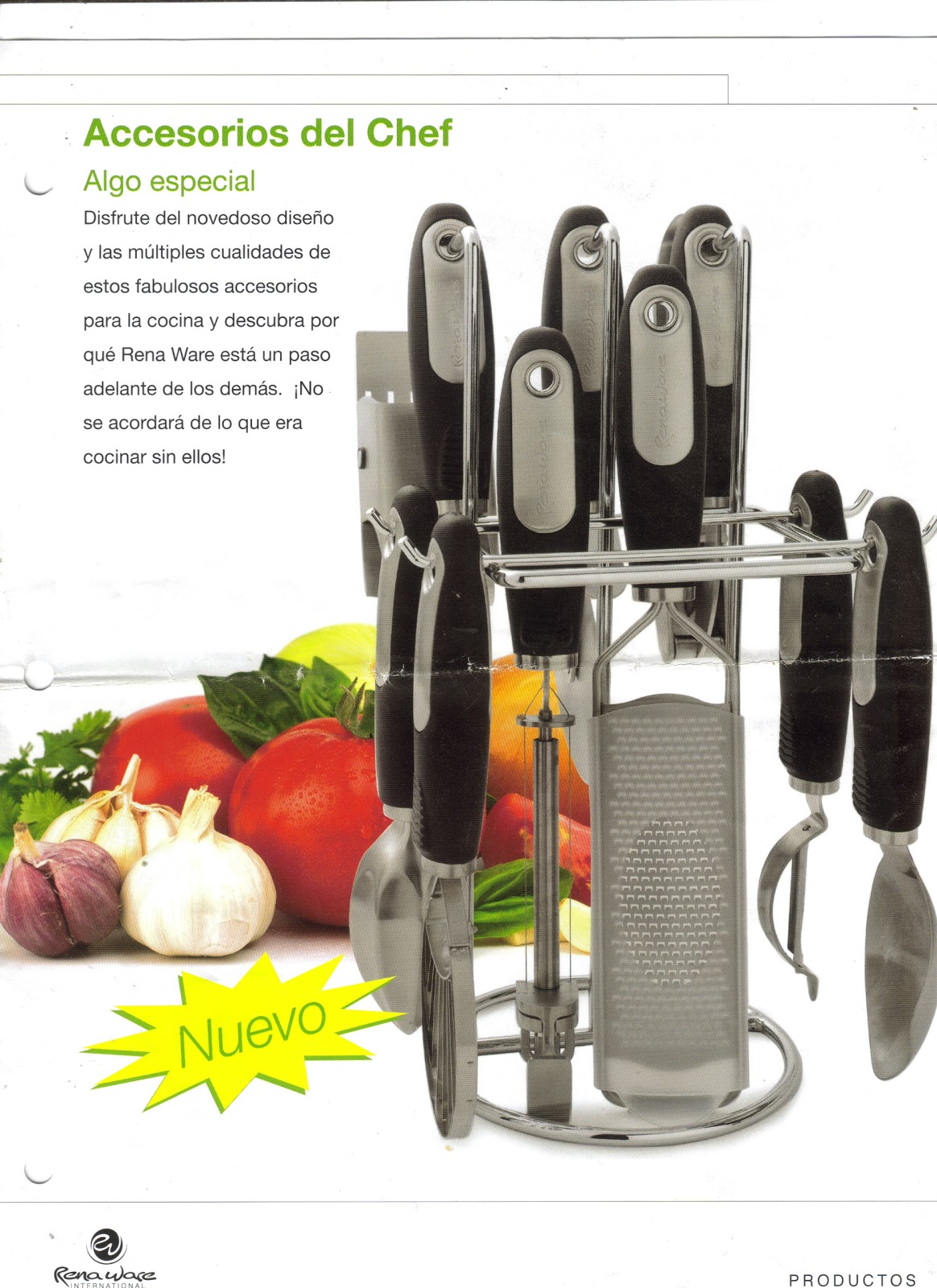 ventas de rena ware: el novedoso accesorios del chef.