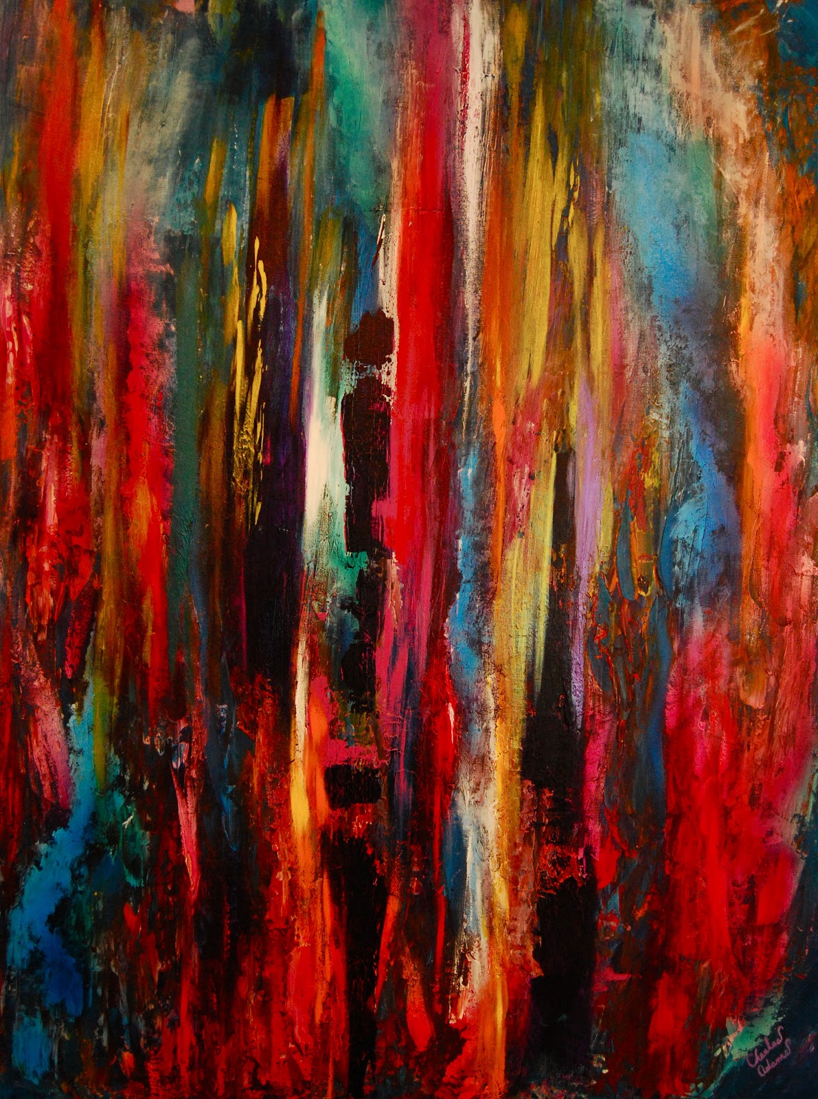 Charles Adams Abstract Art