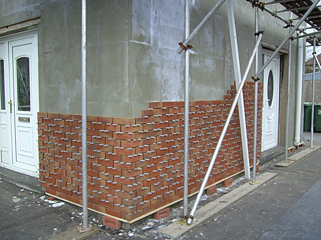 Brick Driveway Image: Brick Cladding