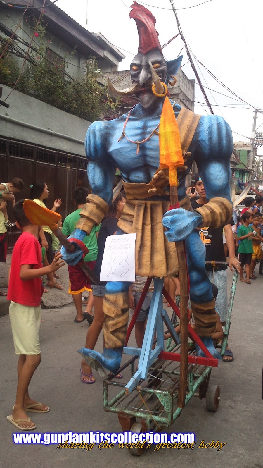 Effigy Parade at Tañong Malabon City