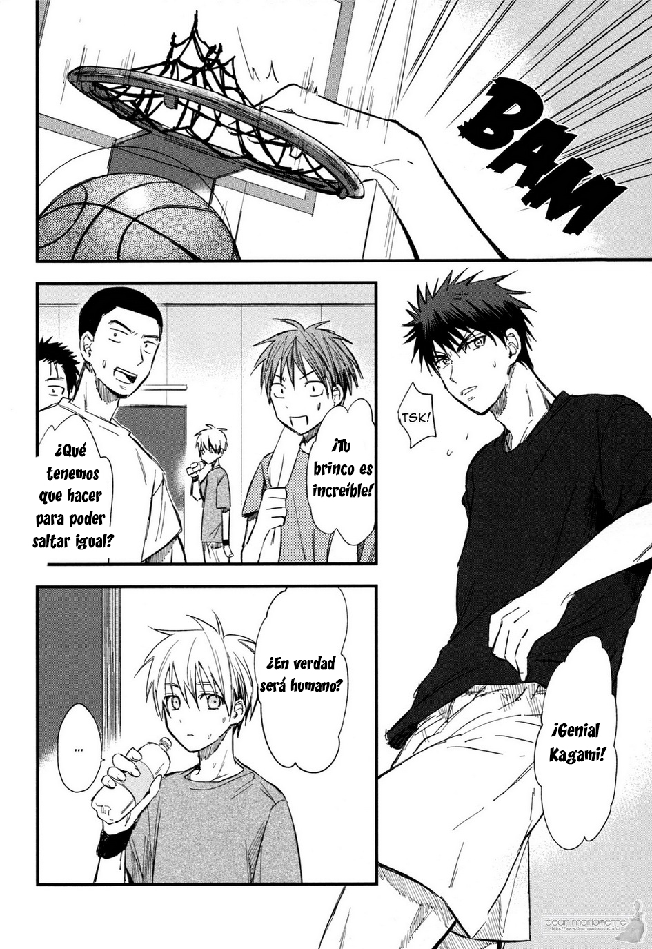 PDB Doujinshis Fansub...♥: Kagami x Kuroko Doujinshi en español: Toramin