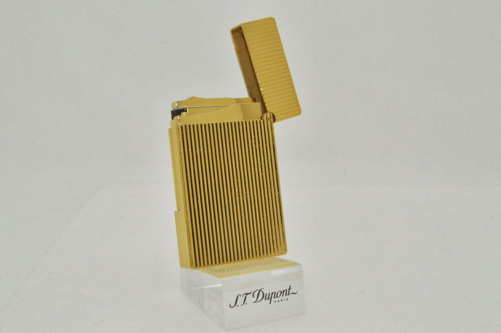 ziq S.T. DUPONT collections: ORIGINAL S.T.DUPONT LINE 2 GOLD WITH NICE ...