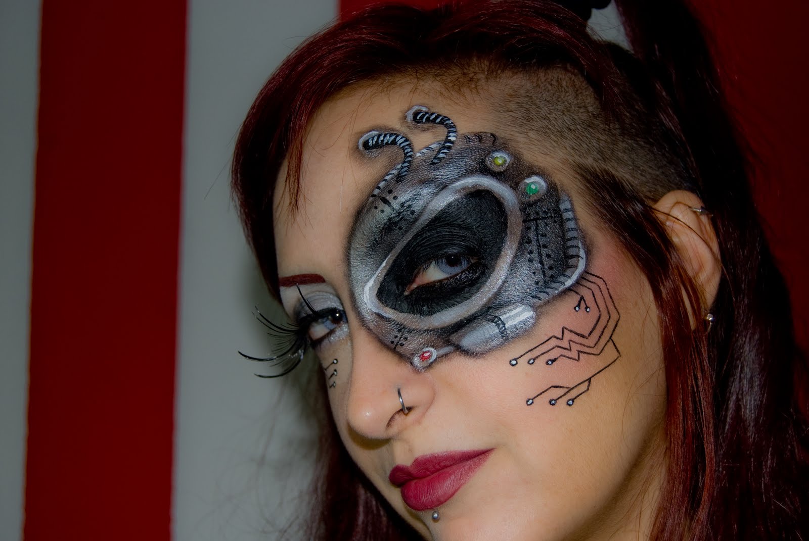 KKCenterhk blog: Cyber Terminator make up look - Speed tutorial By ...
