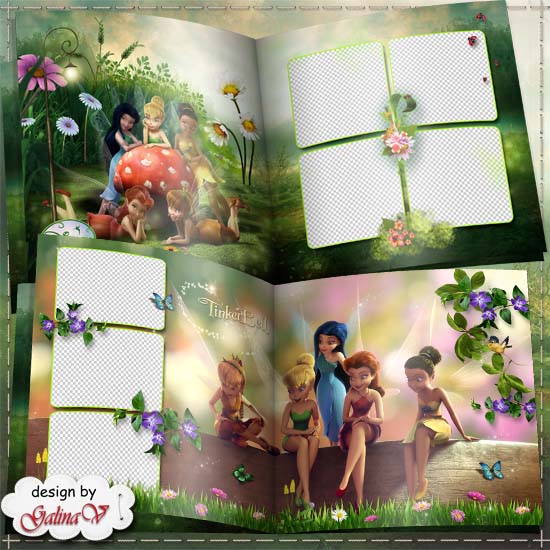 Авторские фотокниги и фотоальбомы: Cartoon Photobook for Girls - Disney ...