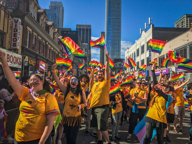 Happy Pride The Inclusive Colours Of Toronto Pride Parade 2017