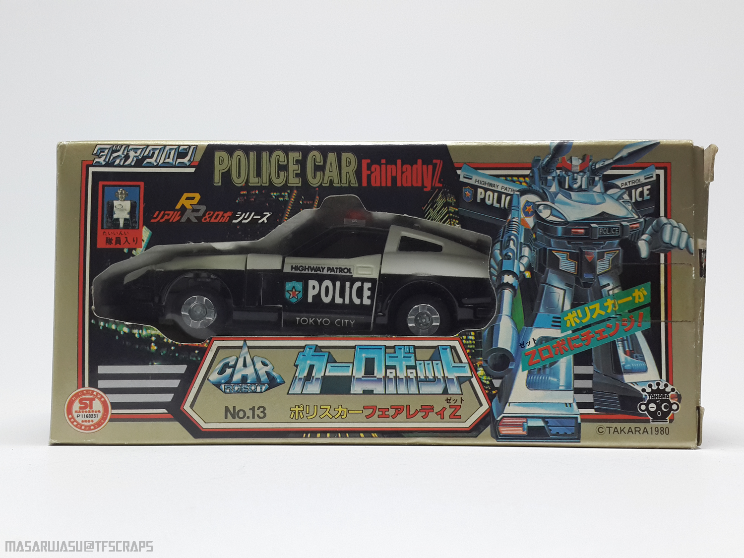 Japan 1982 Hasbro Takara Transformers G1 Prowl Highway Patrol Police ...