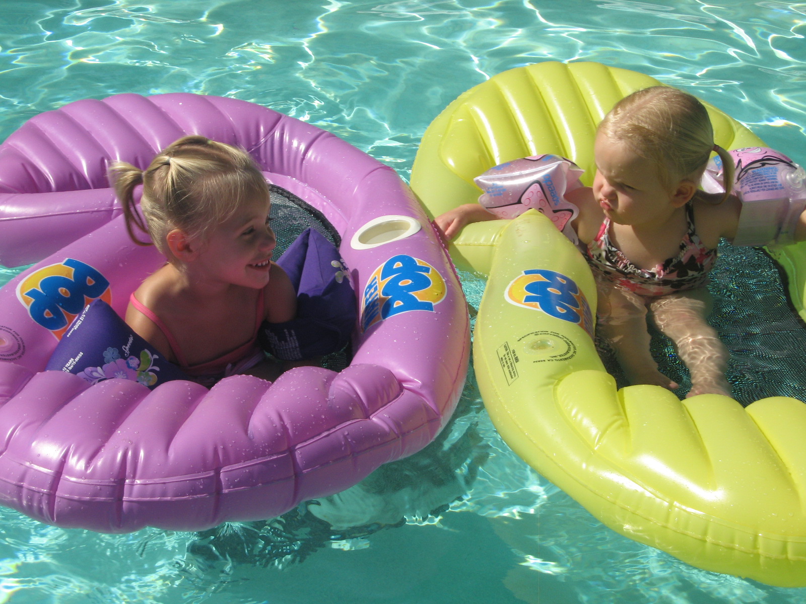 Jam Session Swimming At Great Grandma And Grandpas