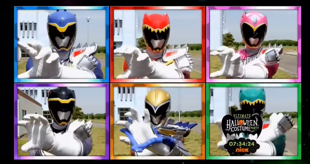 Power Rangers Dino Charge Halloween Special Clips - JEFusion