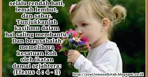 EFESUS 4 : 3 - 4 - AYAT-AYAT EMAS ALKITAB