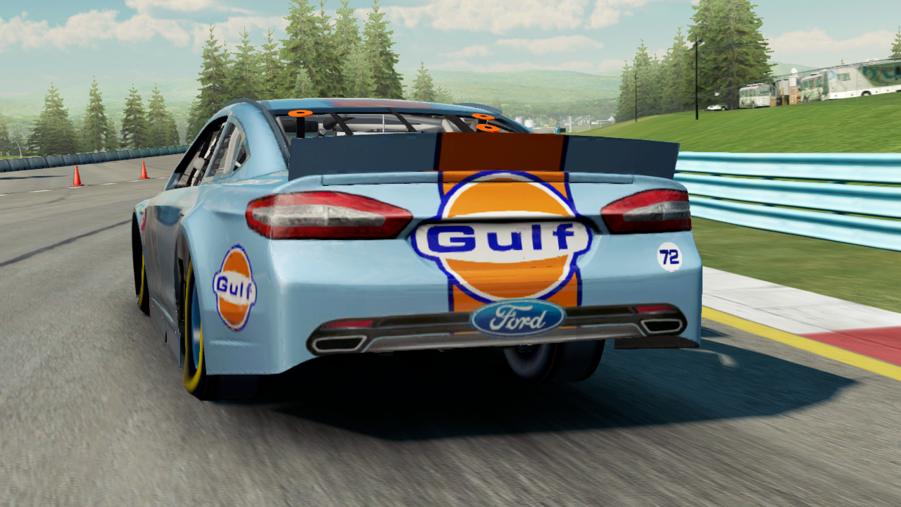 Gulf Livery : r/NascarPaintBooth