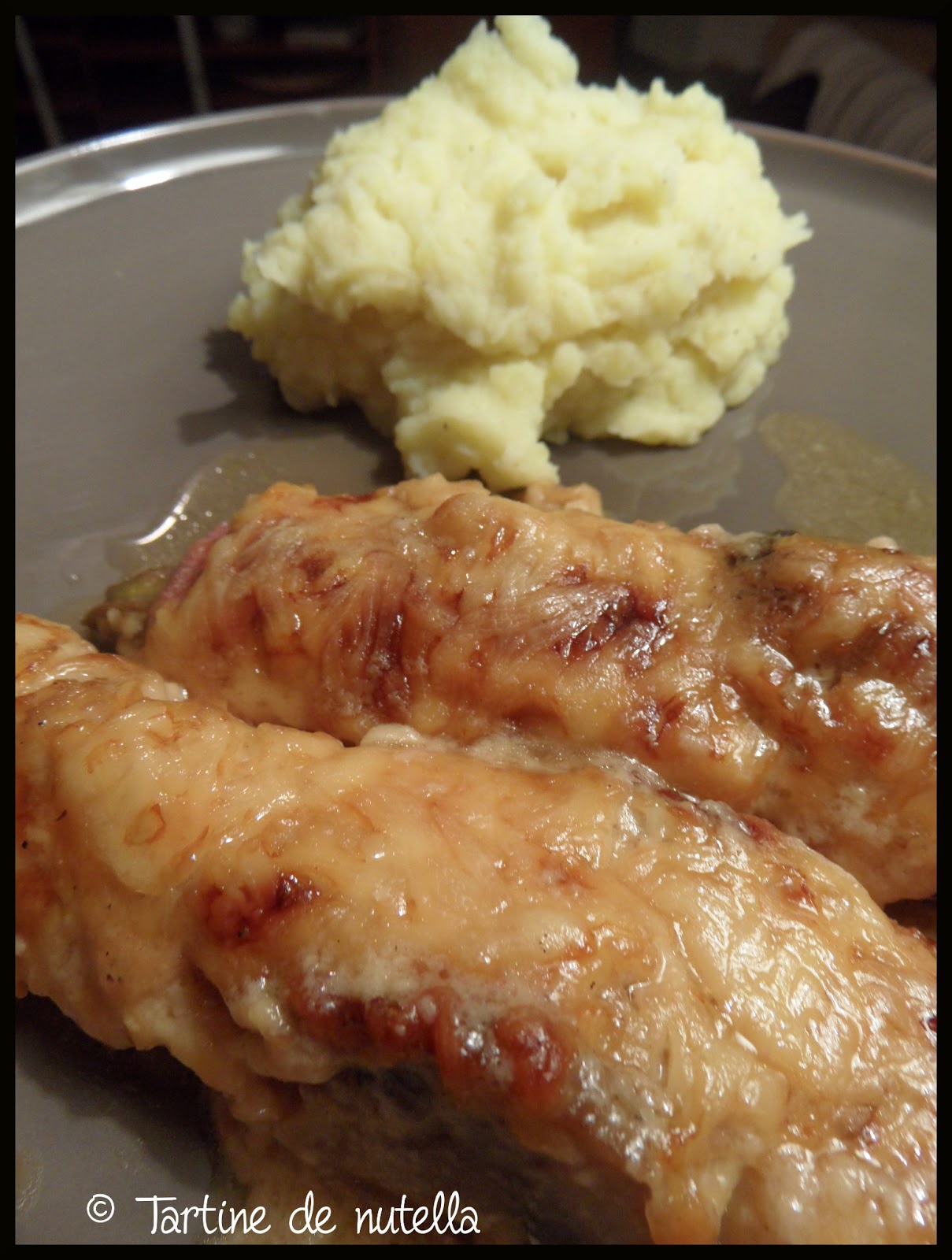 Chicons au gratin (Roulades d'endives au jambon gratinées) - Le Coin ...