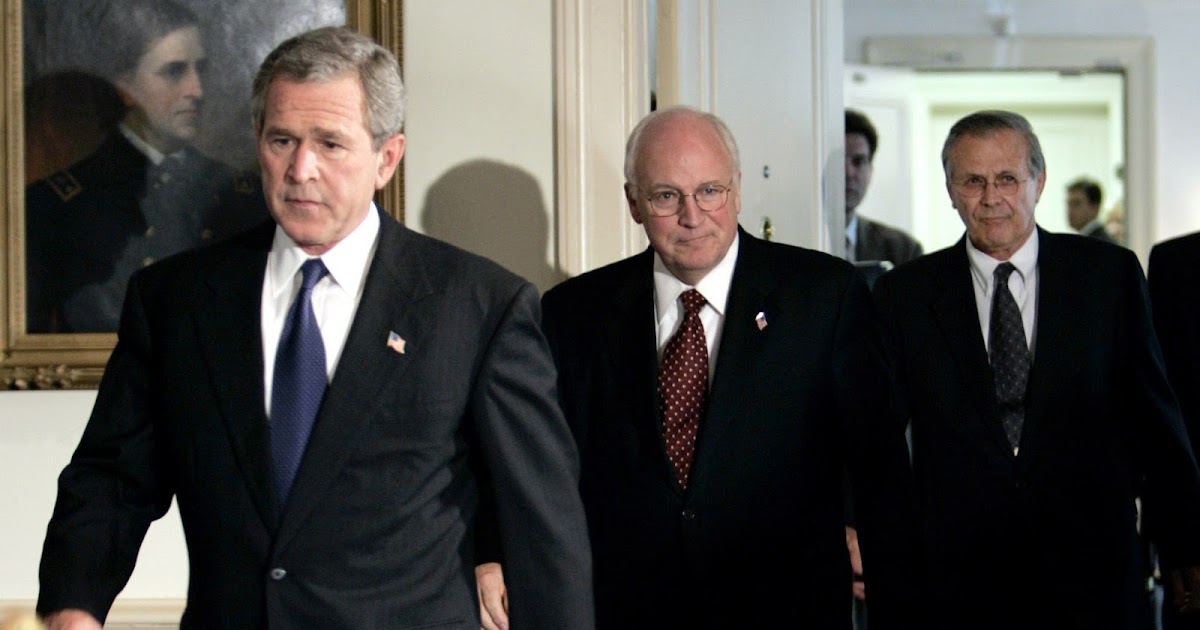 War News Updates: Former President George W. Bush: Cheney, Rumsfeld ...