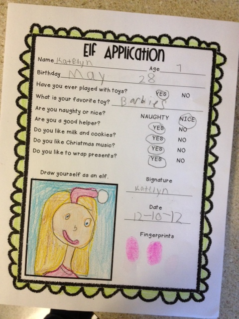 Simply Second Grade: Giveaway Winners & Elf for Hire Persuasive Writing ...