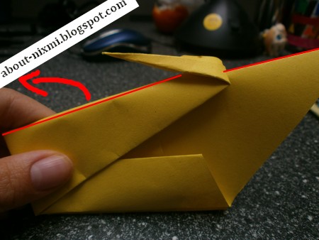 Nixmi: Origami návod - Labuť