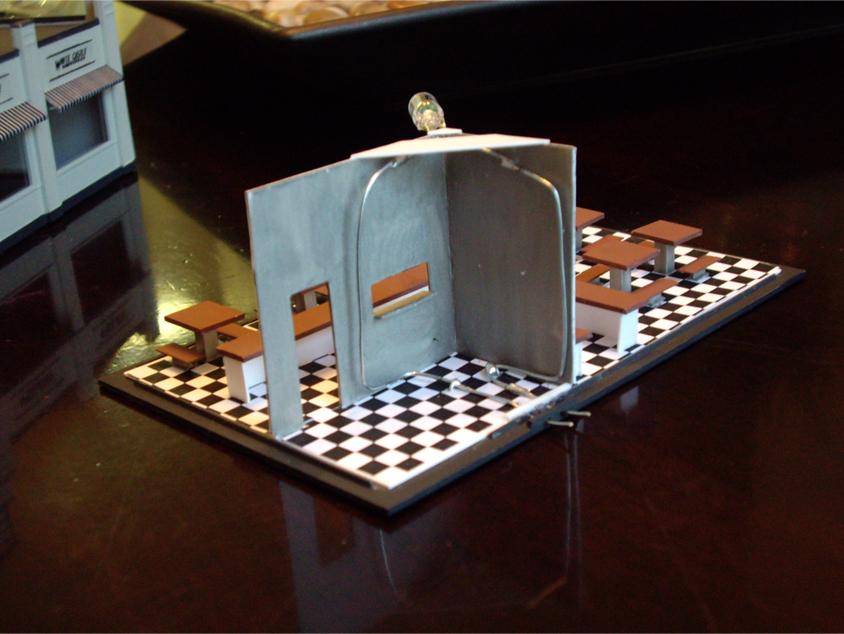 White Tower Restaurant Kit by Walthers - TY'S MODEL RAILROAD