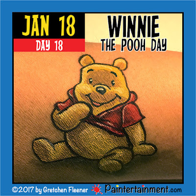 Celebrate Day 18: “Winnie the Pooh Day!” – Paintertainment