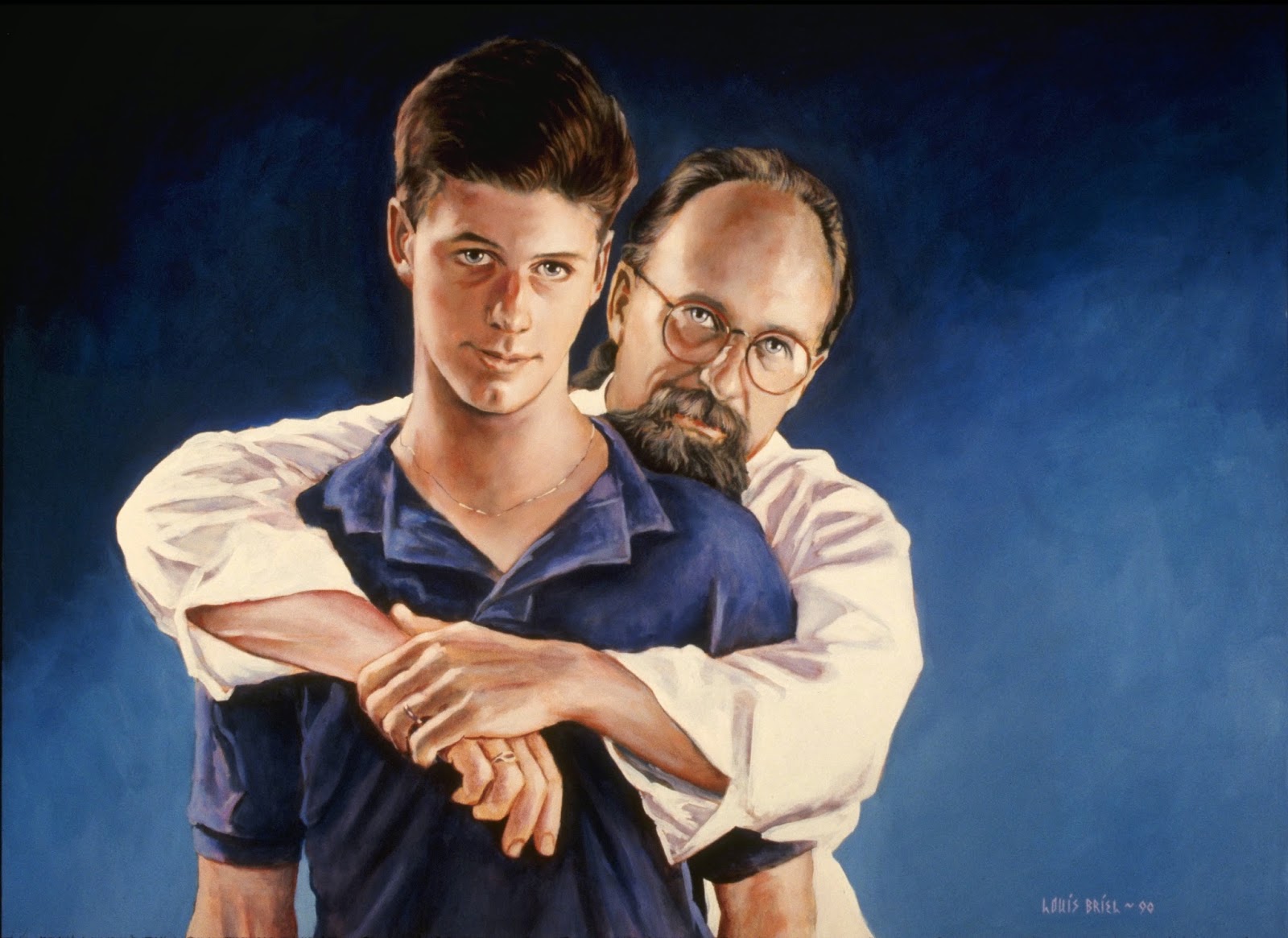 BRUSHES WITH FAME Louis Briel