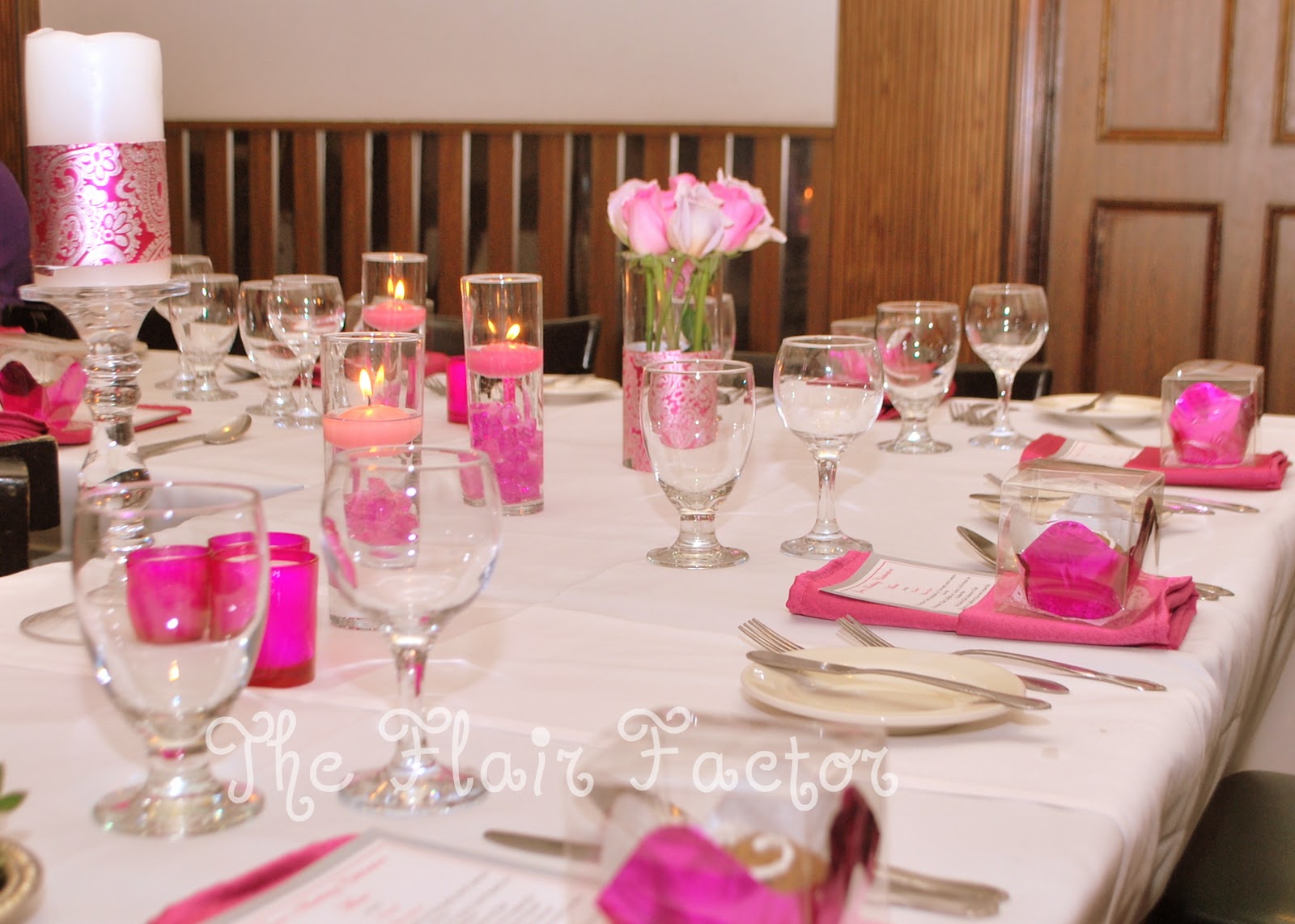 Fête Fanatic: Hot Pink & Paisley Dinner Party