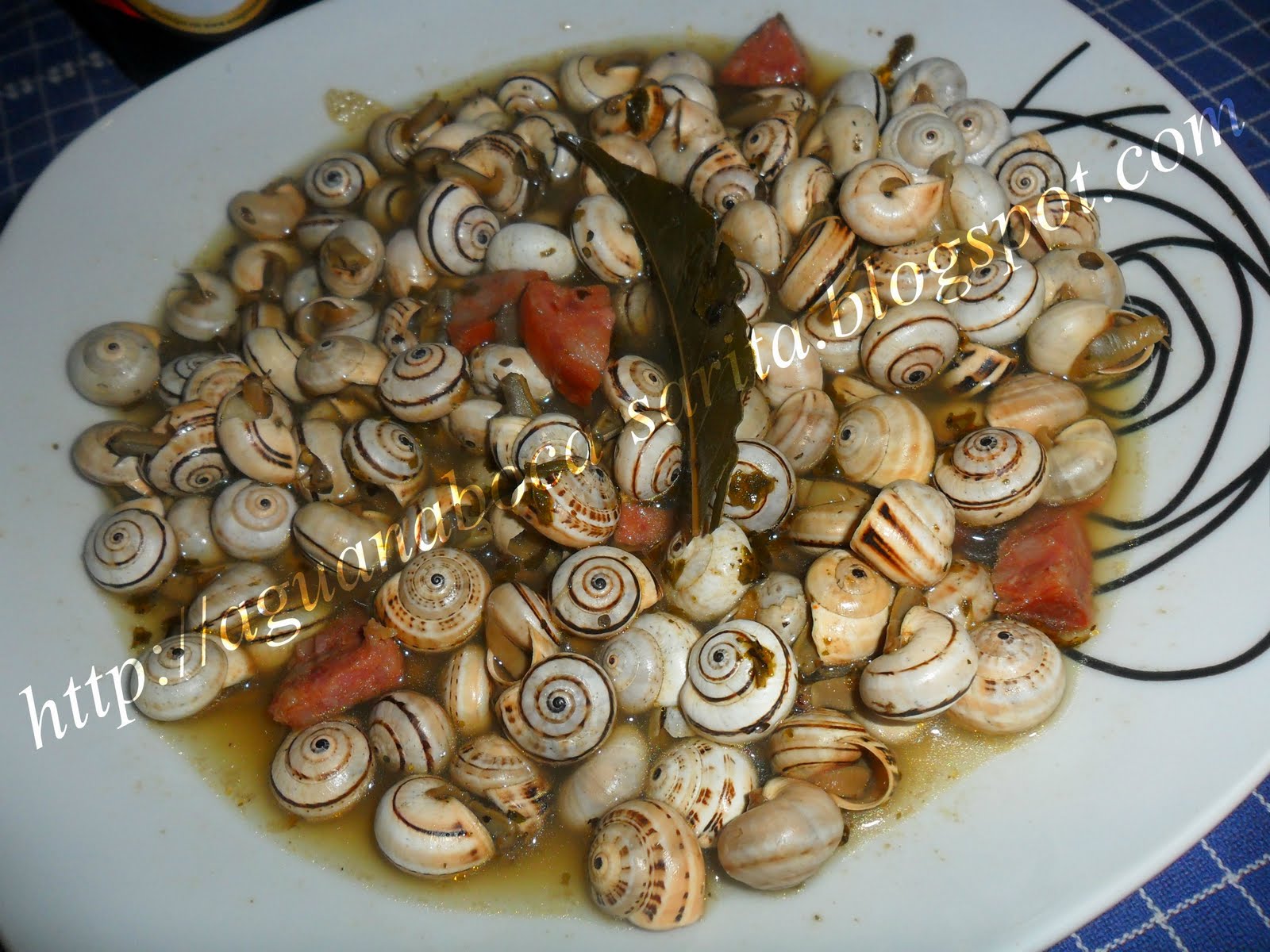 Água na Boca: Caracóis á Portuguesa