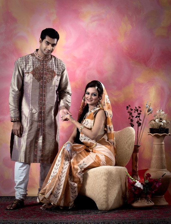 Bangladeshi Modern Bride and Groom : Makeup and Dressup Picture ...