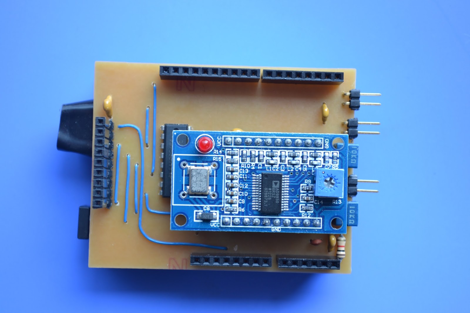 JA2GQP’s Blog: AD9850 TFT DDS VFO