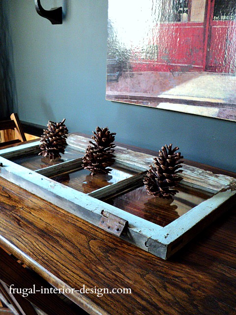 The Frugal Tree: Repurposing an Old Window