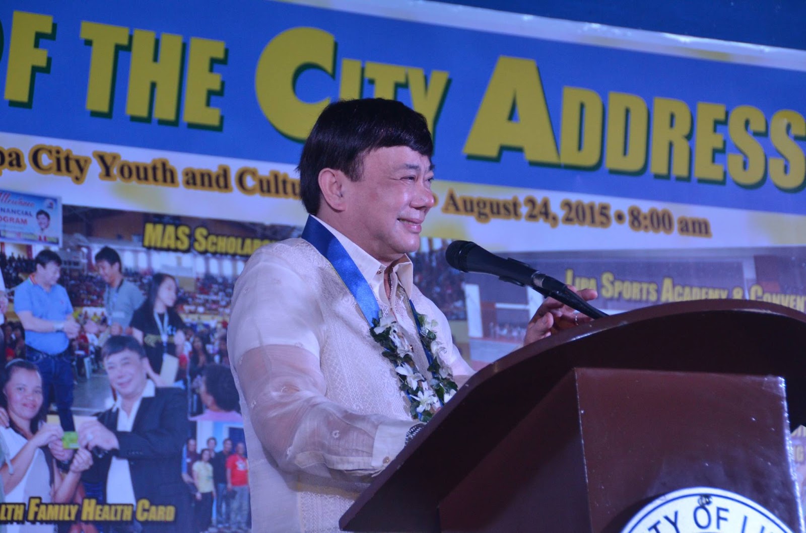 Lipa Status: Mayor Sabili's 2015 State of the City Address