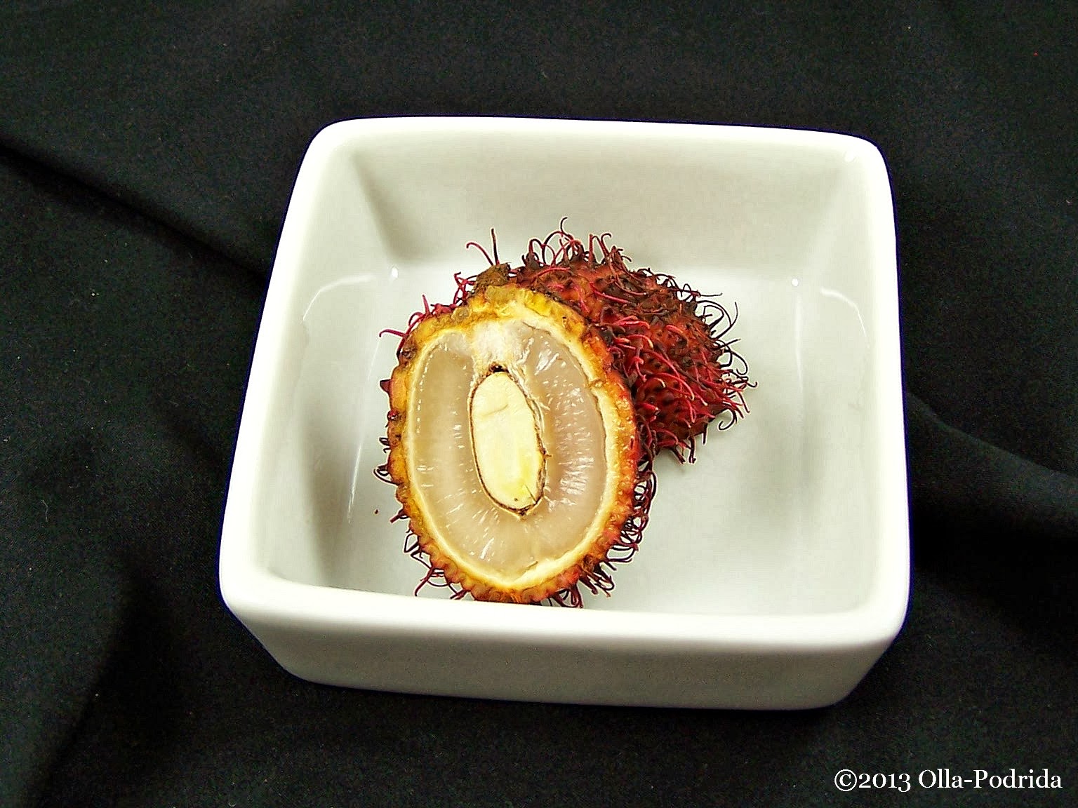 Olla-Podrida: Passion Fruit-filled Rambuntans