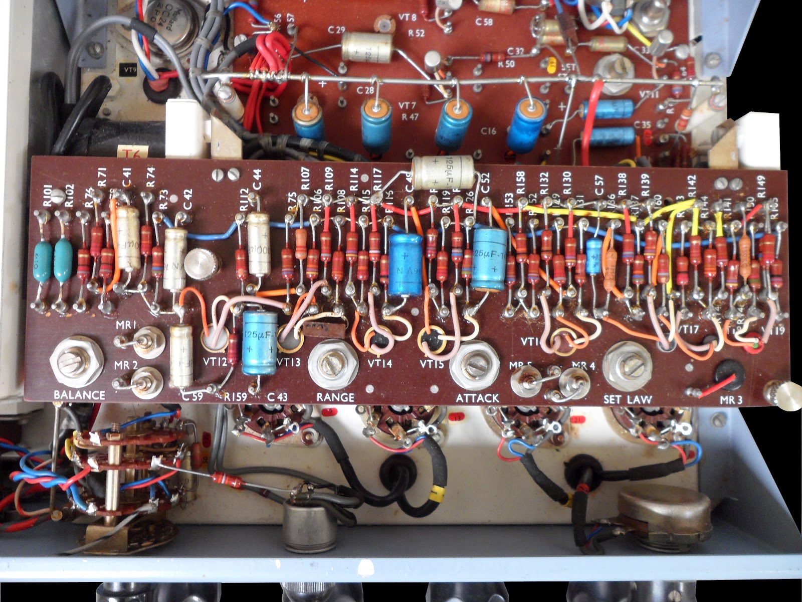 Vintage Audio Workshop: Pye Germanium Transistor 4 Channel Mic Amp ...