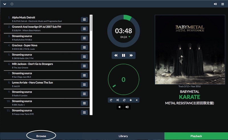 "Raspberry Pi 3" に "MoOde audio player Relese 2.7" をインストール