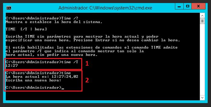 Pantallazos.es: Windows CMD: Extraer información del sistema.