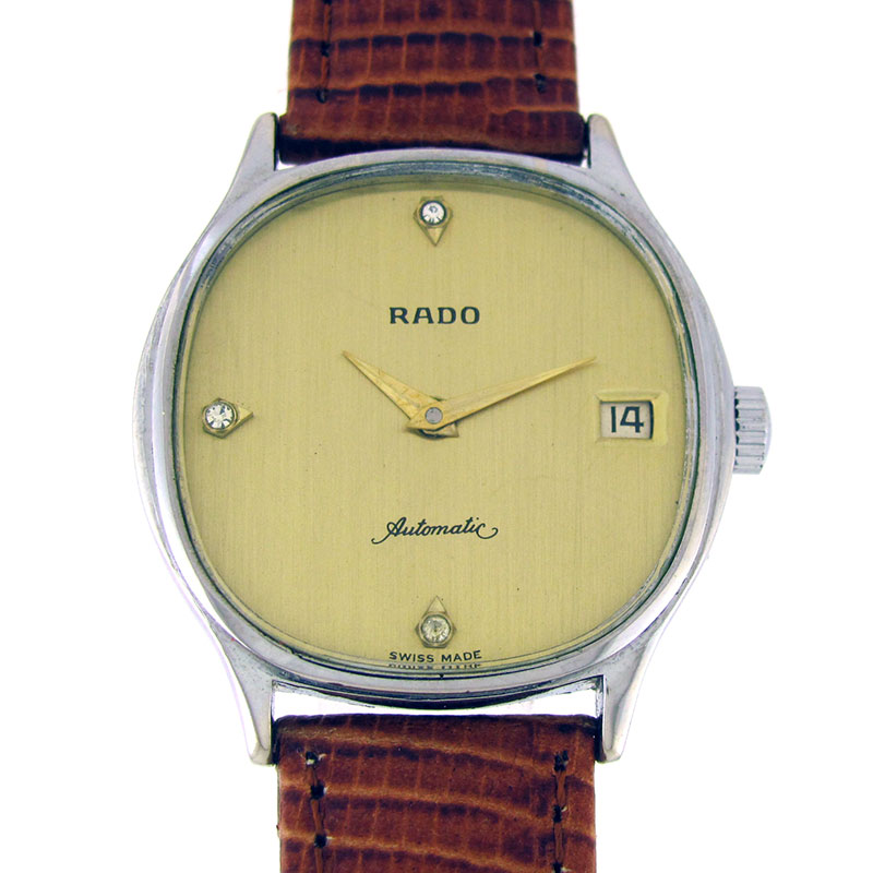 Antique Watches Collection by wristmenwatches: RADO DATE AUTOMATIC ...