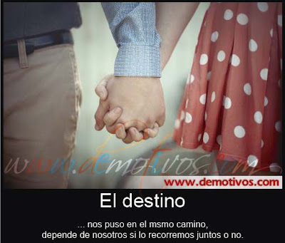 Desmotivaciones de Amor: El Destino Nos Puso en el Mismo Camino ...